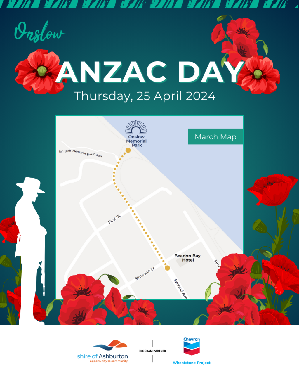 ANZAC Day - Onslow » Shire of Ashburton