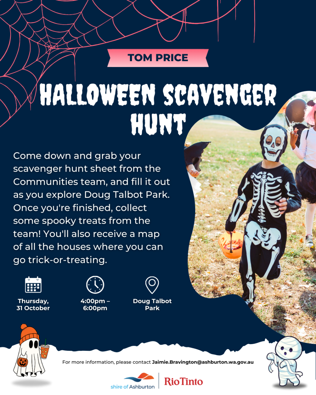 Halloween Scavenger Hunt » Shire of Ashburton