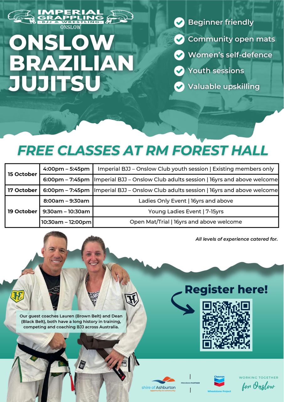 Brazilian Jujitsu (BJJ) - Female Self Defence Workshops & Open Mat ...